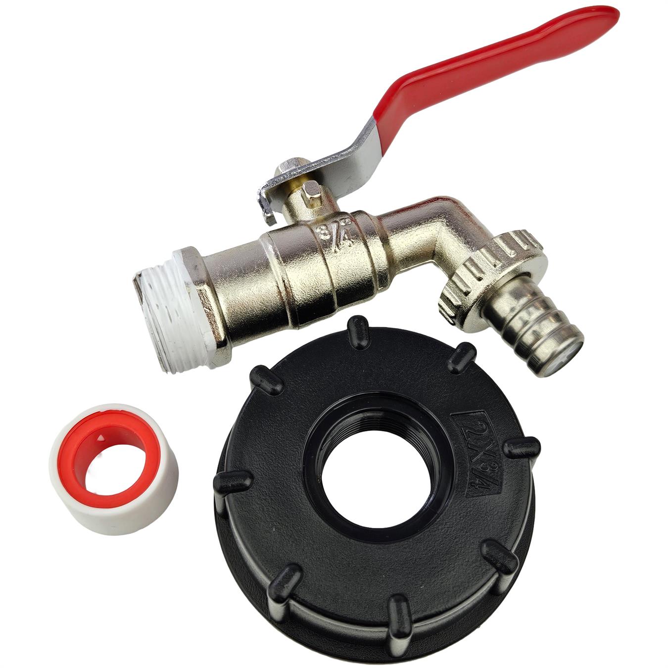 Kran till IBC-tank (slanganslutning)